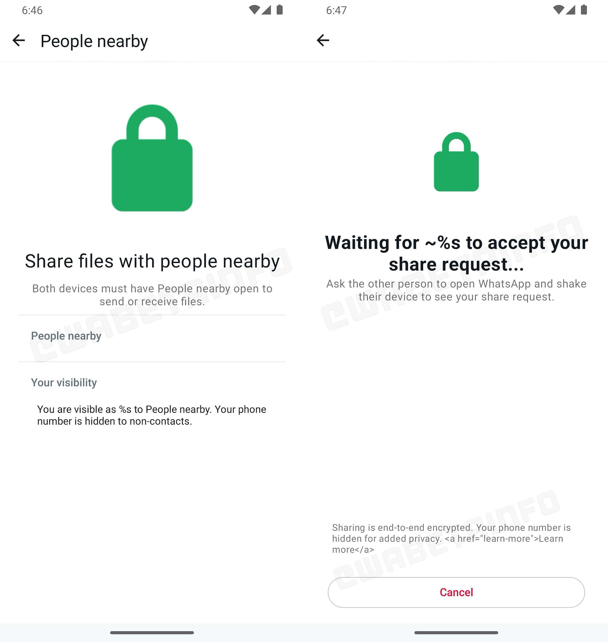 WhatsApp is working on a new feature similar to AirDrop and QuickShare