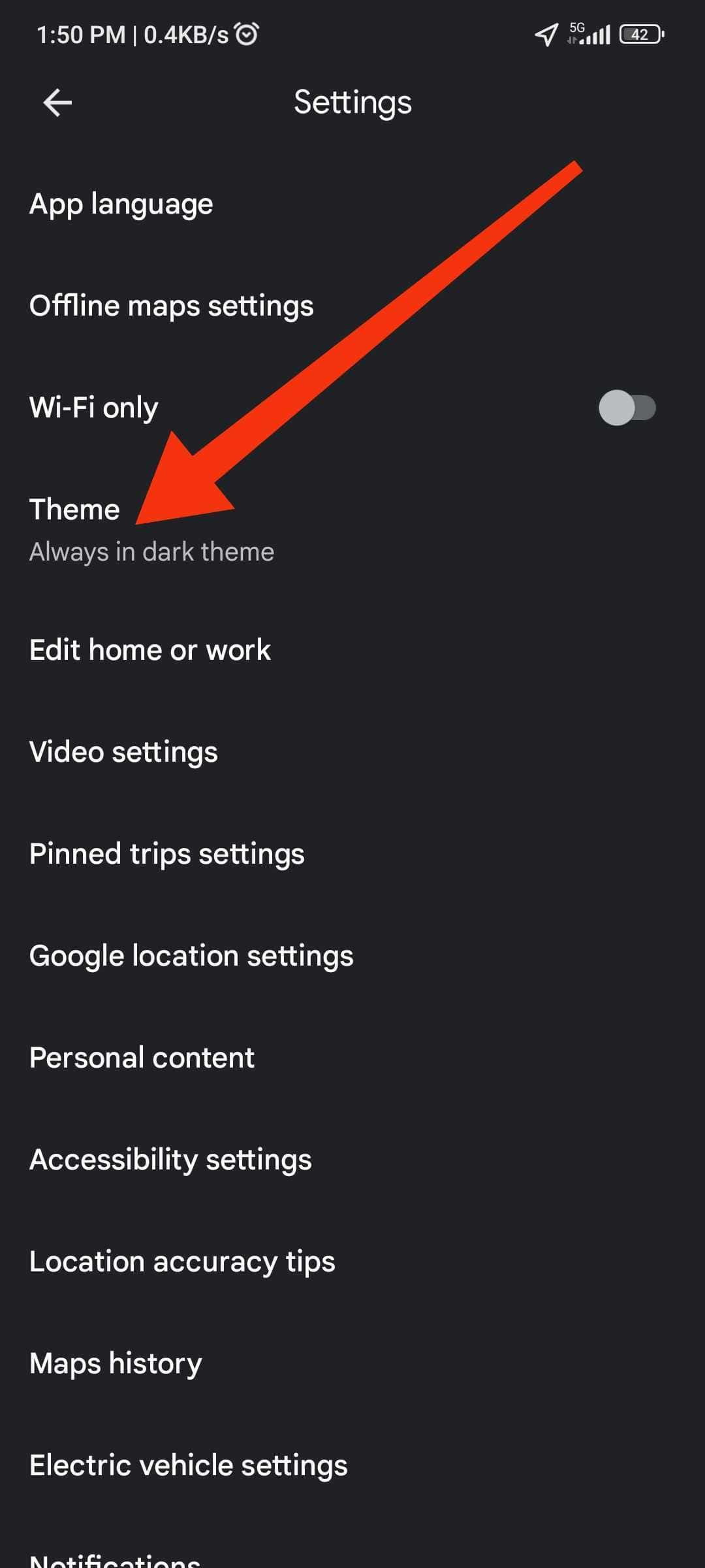Google Maps Dark Mode - How to Enable it?