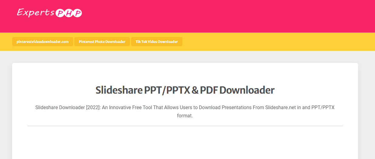 Best Slideshare Downloader: 4 Top Tools