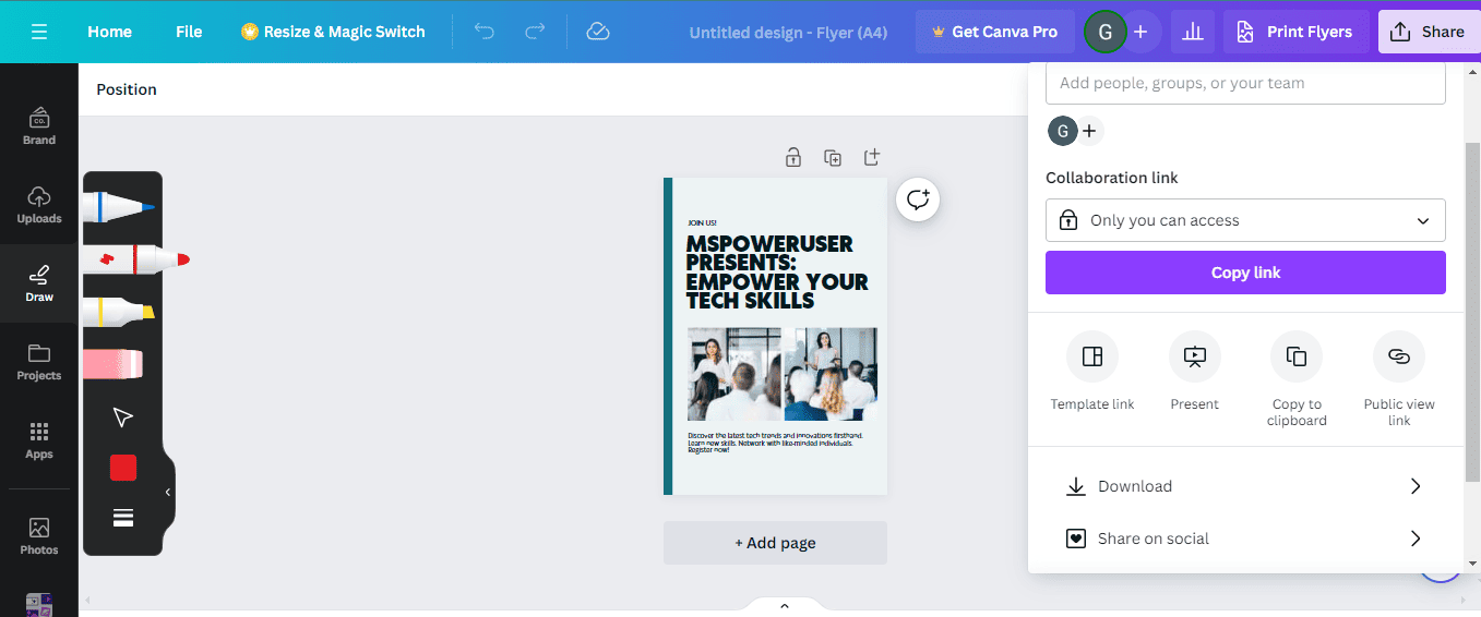 7 Best AI Generator Tools for Flyers [Free and Paid] - MSPoweruser
