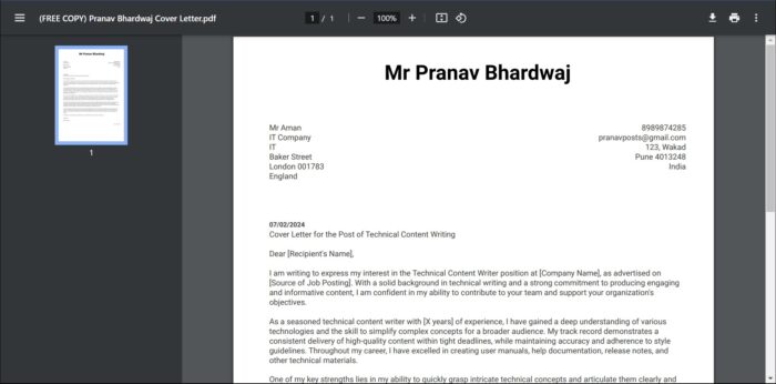 Best AI Cover Letter Generator - 10 Tested Tools