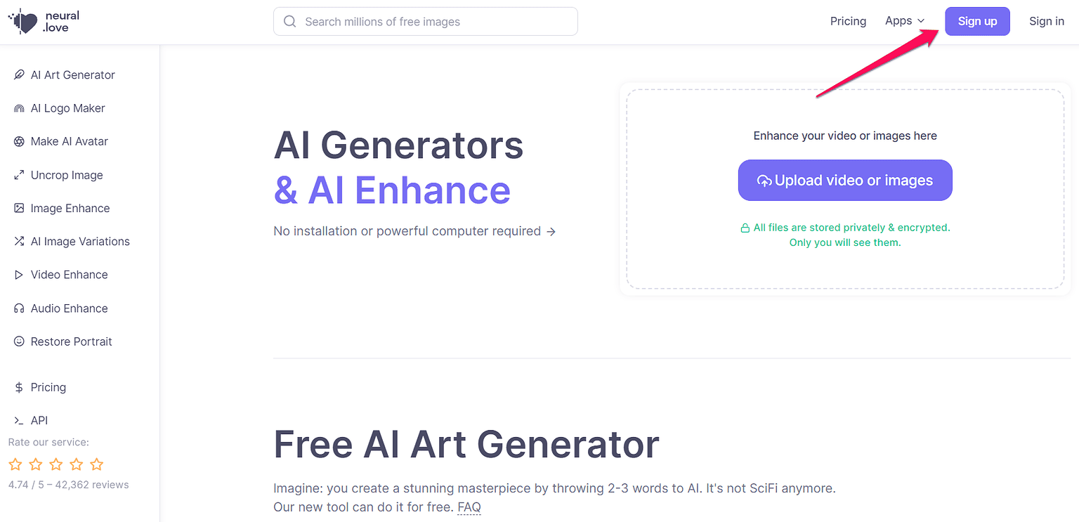 Neural Love Review: Is It the Best Free AI Art Generator?