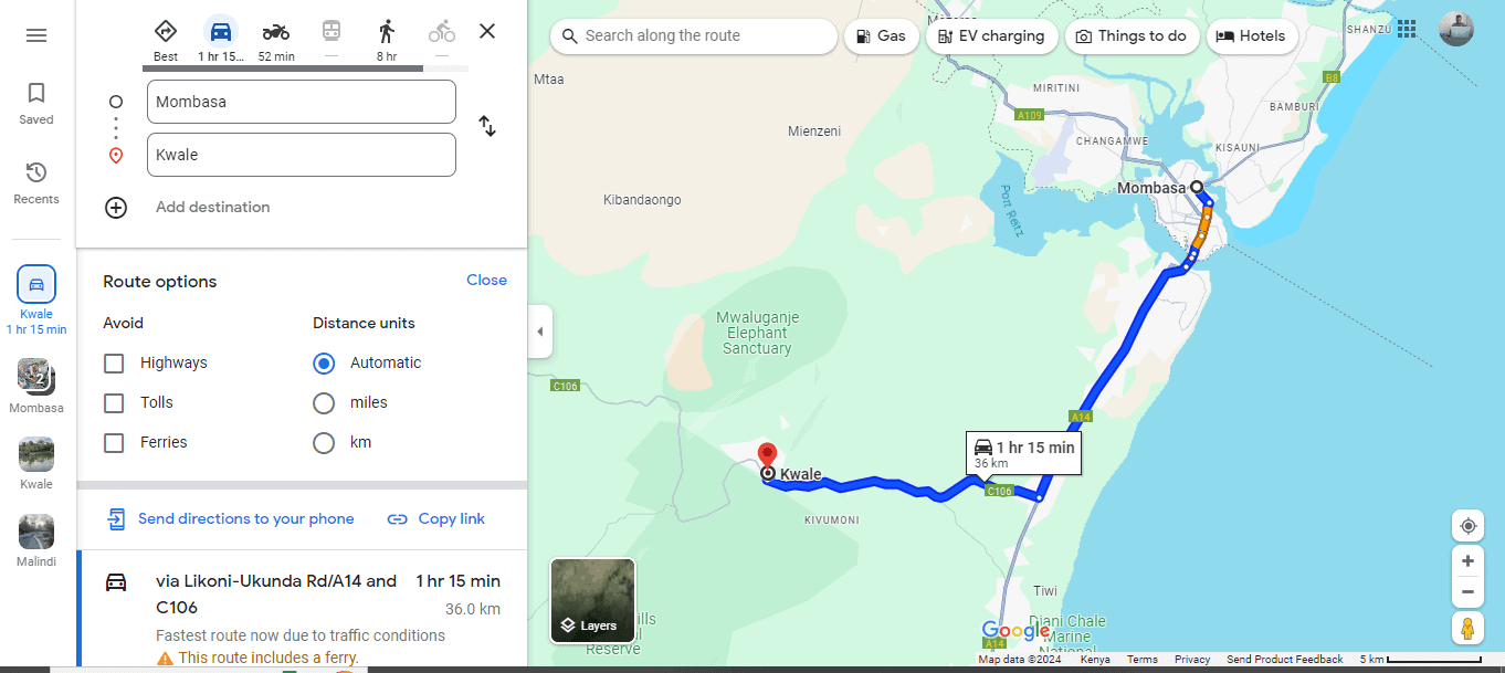 Google Maps Alternate Routes Not Showing: Possible Fixes
