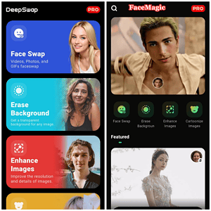 DeepSwap vs FaceMagic: All You Need To Know About Them