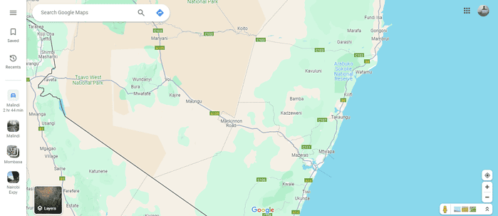 Hotels Along My Route on Google Maps - How To Find Them