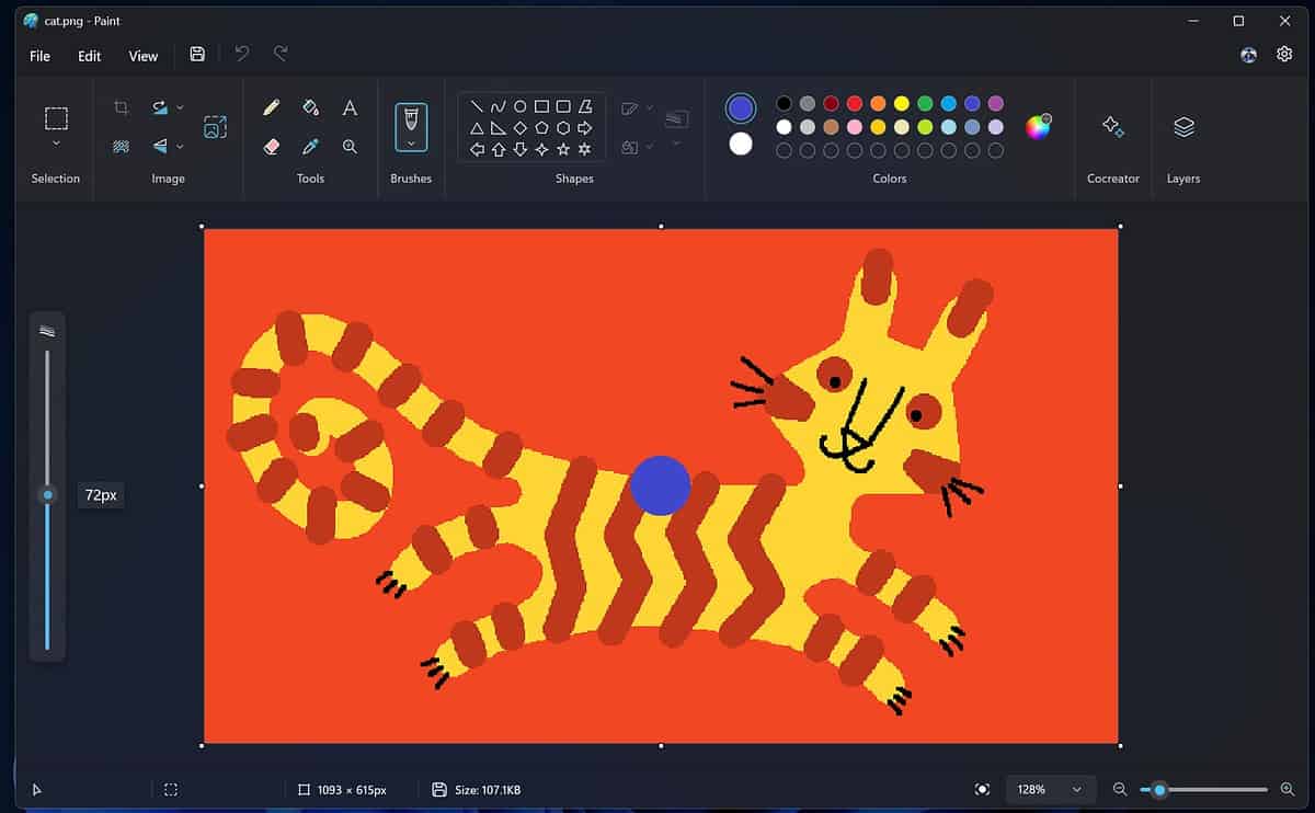 Microsoft Paint App Update Brings Improved Brush Control And Layer