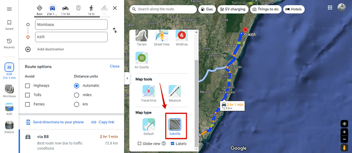 How to Avoid Parkways Using Google Maps [Step-by-Step]