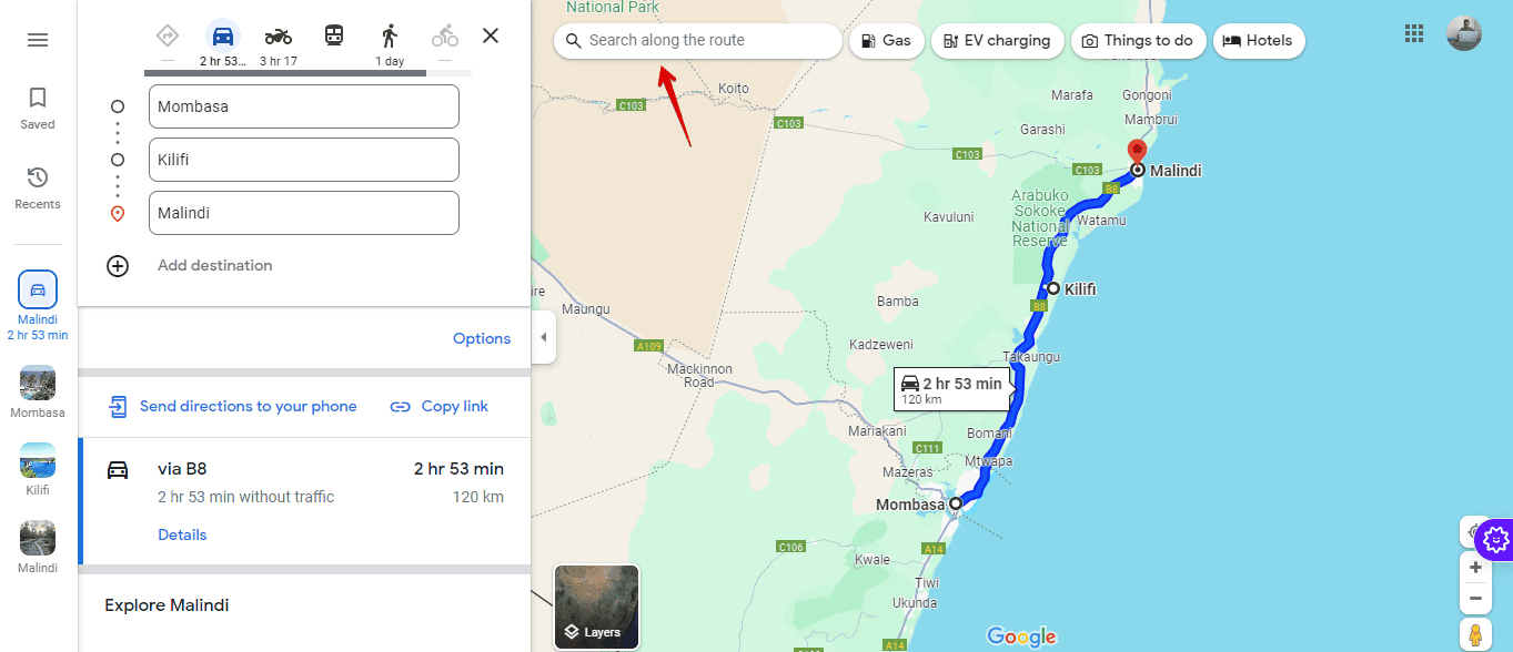 How to Search Along Your Route on Google Maps [Easy Guide]