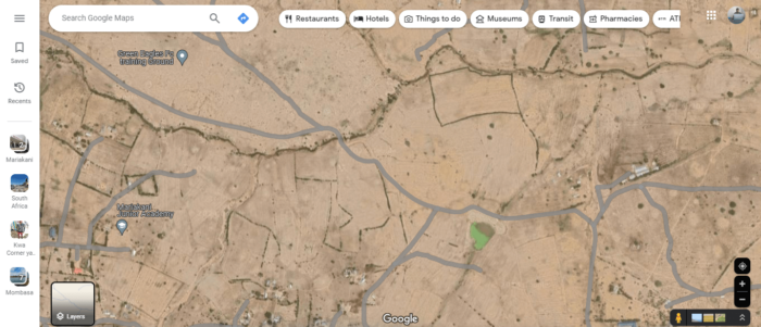 Unpaved Roads on Google Maps - How To Identify Them