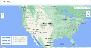How to Show County Lines on Google Maps