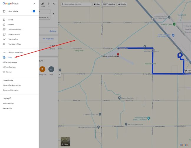 How to Create Printable Directions From Google Maps in PDF