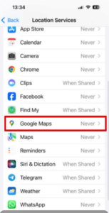 Google Maps Does Not Have Permission to Use Your Location [Fix]