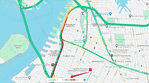 Red Lines on Google Maps - What Do They Mean?