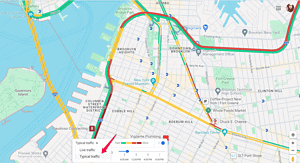Red Lines on Google Maps - What Do They Mean?