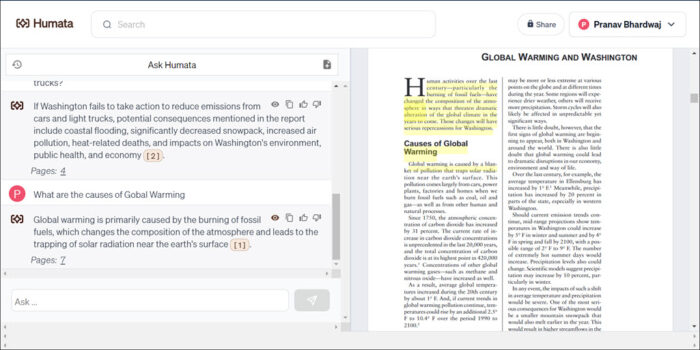 Humata AI Review - Is It a Decent PDF Summarizer?