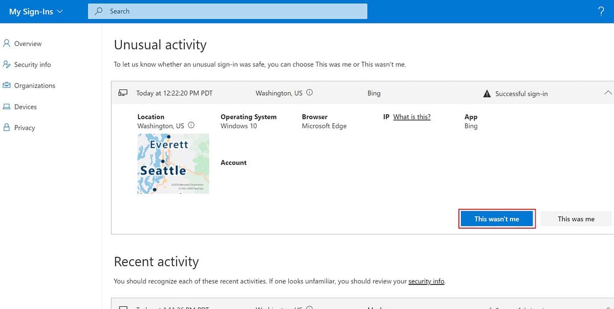 How to protect your Microsoft Account from malicious login attacks