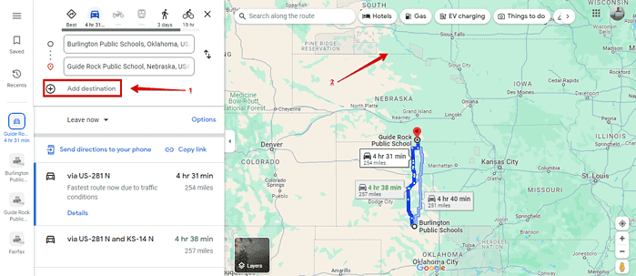 How to Calculate Miles Per State on Google Maps [Step-by-Step]