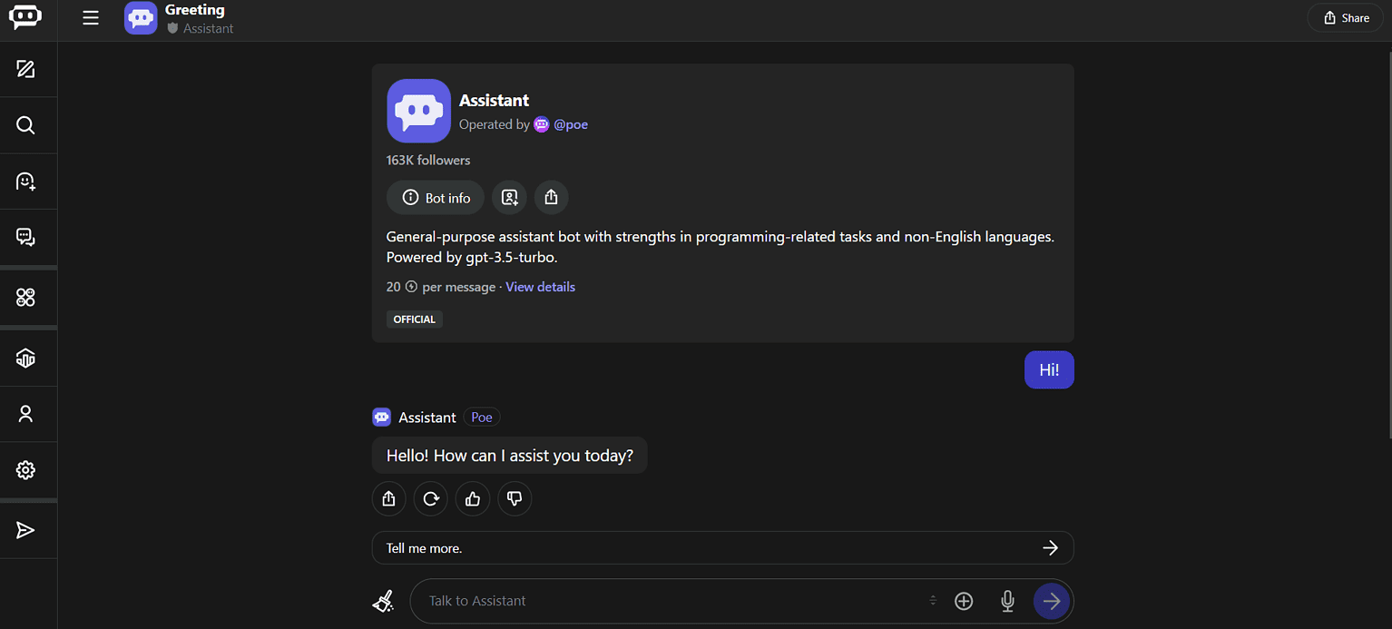 Poe AI Review: Universal and Powerful Chatbot