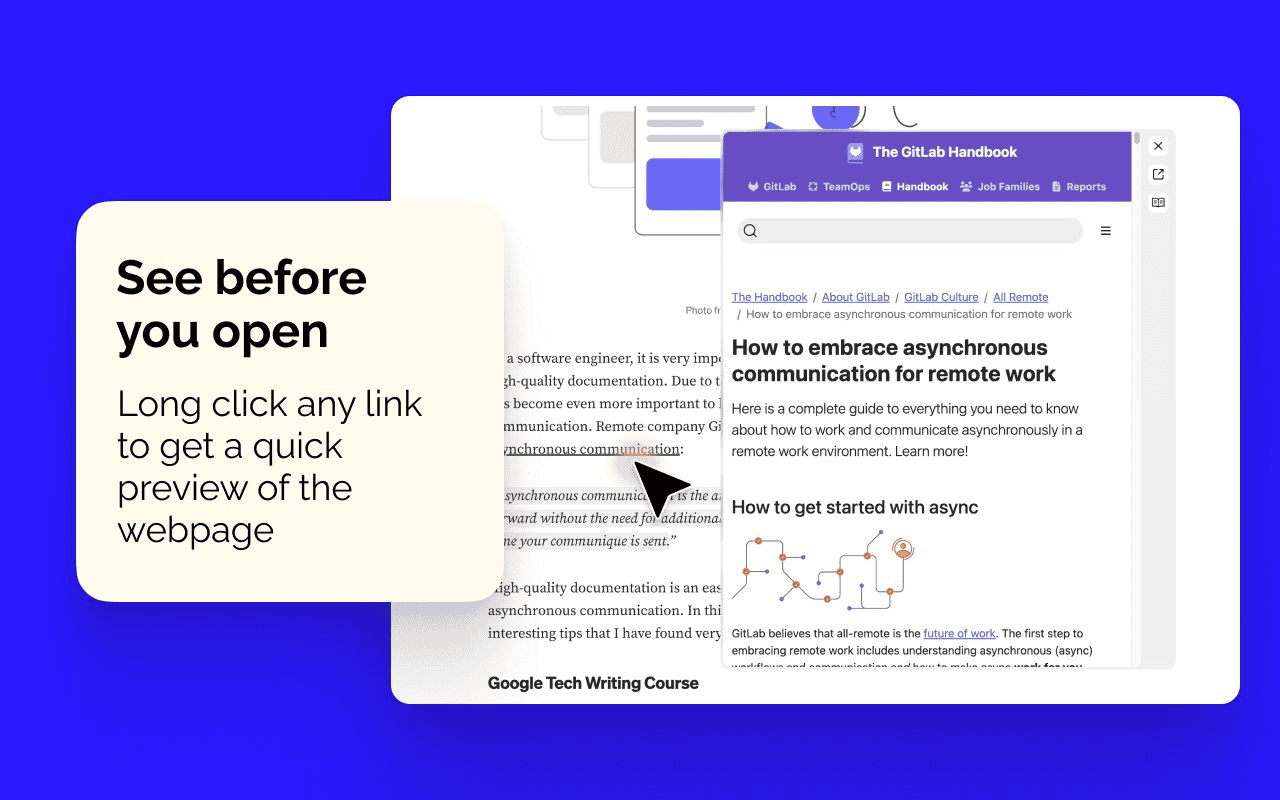 This new Edge extension will let you preview links on any website