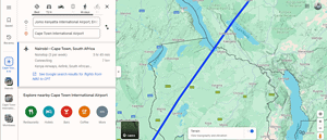 How to Show Flight Path on Google Maps [Quick Guide]