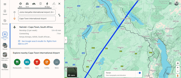 How to Show Flight Path on Google Maps [Quick Guide]