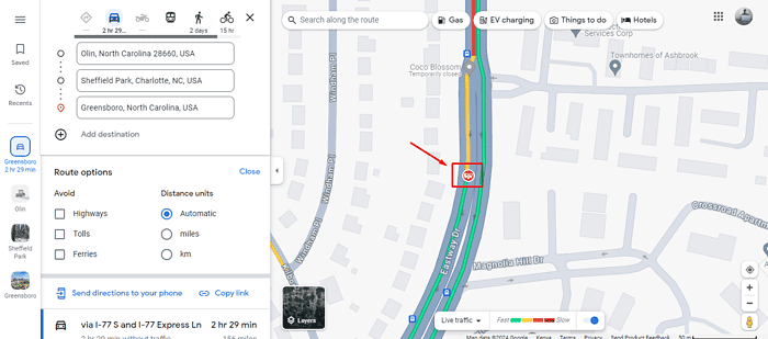 Google Maps Road Symbols - What Do They Mean?