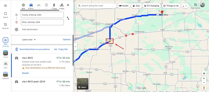 Google Maps Road Symbols - What Do They Mean?