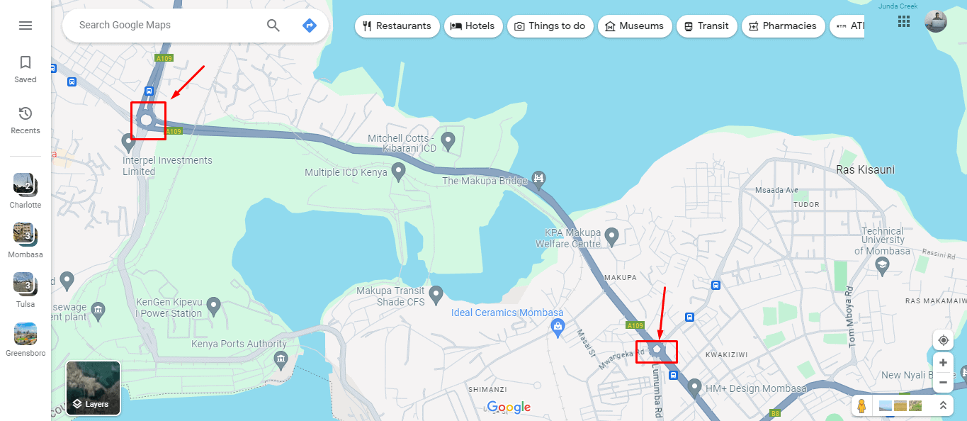 Google Maps Road Symbols - What Do They Mean?
