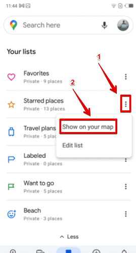 Saved Places on Google Maps Disappeared [6 Tested Fixes]