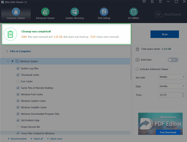 Wise Disk Cleaner Review - Is It Worth Trying?