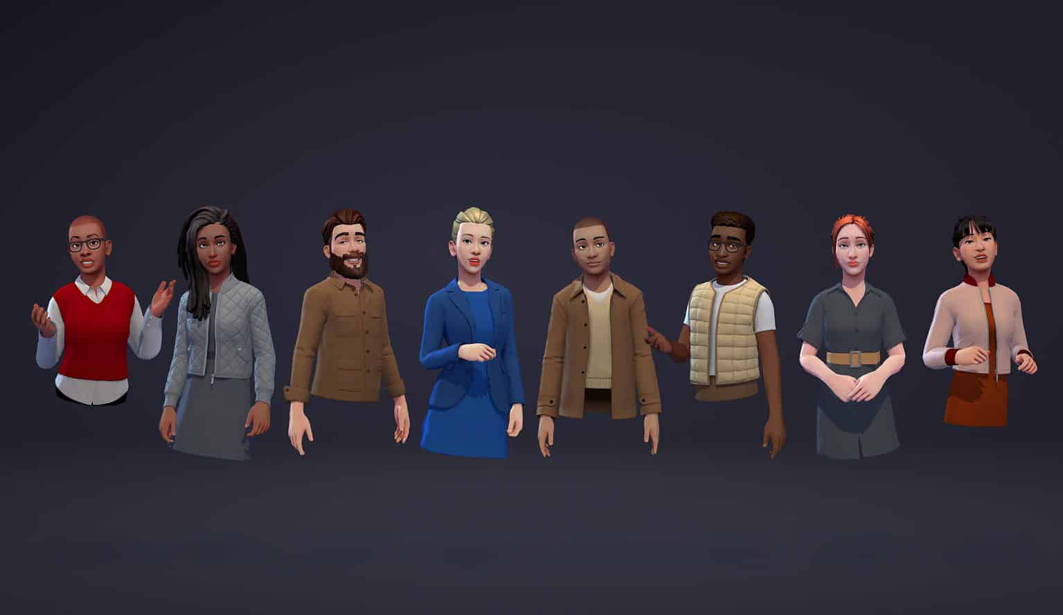 Latest Microsoft Mesh update brings professional wardrobe styles for ...