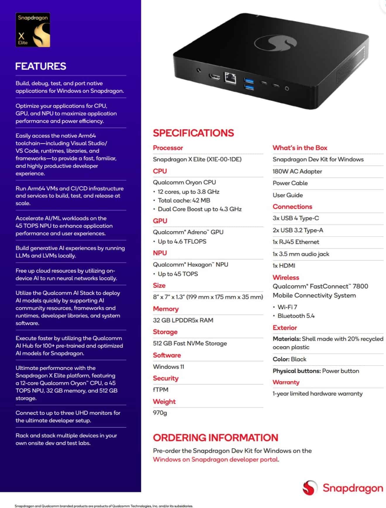Qualcomm announces Snapdragon Dev Kit for Windows to accelerate app ...