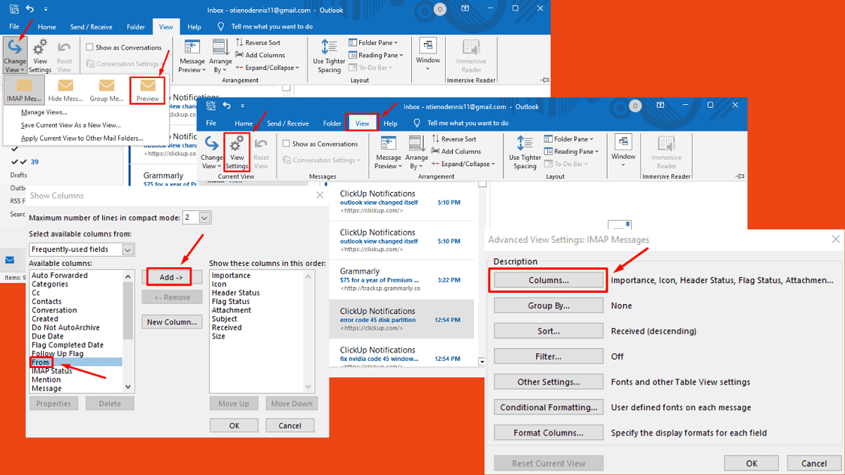 Outlook Inbox Doesn't Show Sender: 4 Working Fixes