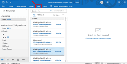 Outlook Inbox Doesn't Show Sender: 4 Working Fixes
