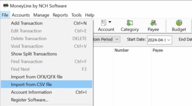 NCH MoneyLine Review: Outdated but Passable Finance Software