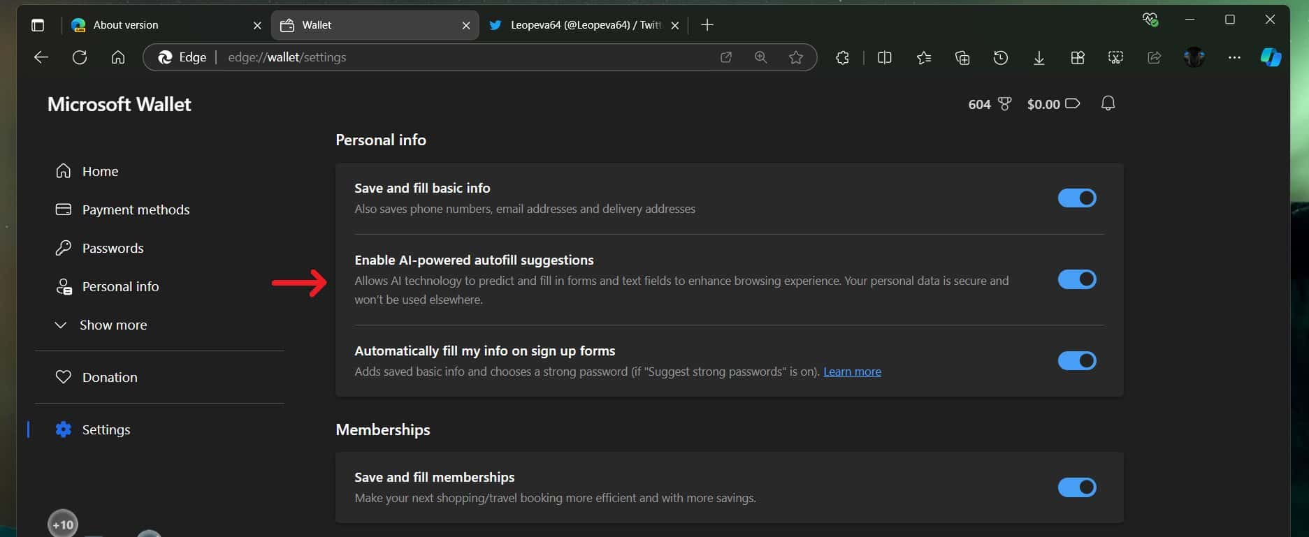 AI is also coming to Microsoft Edge Wallet, letting you use AI to ...