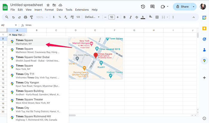 How to Use Google Maps in Google Sheets [2 Easy Steps]