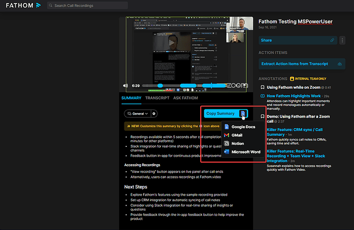 Fathom AI Review: Is This The AI Notetaker For You?