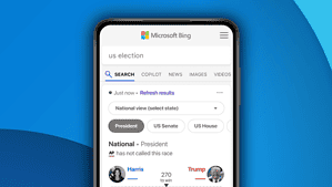 Microsoft Bing gets new look ahead of US 2024 elections