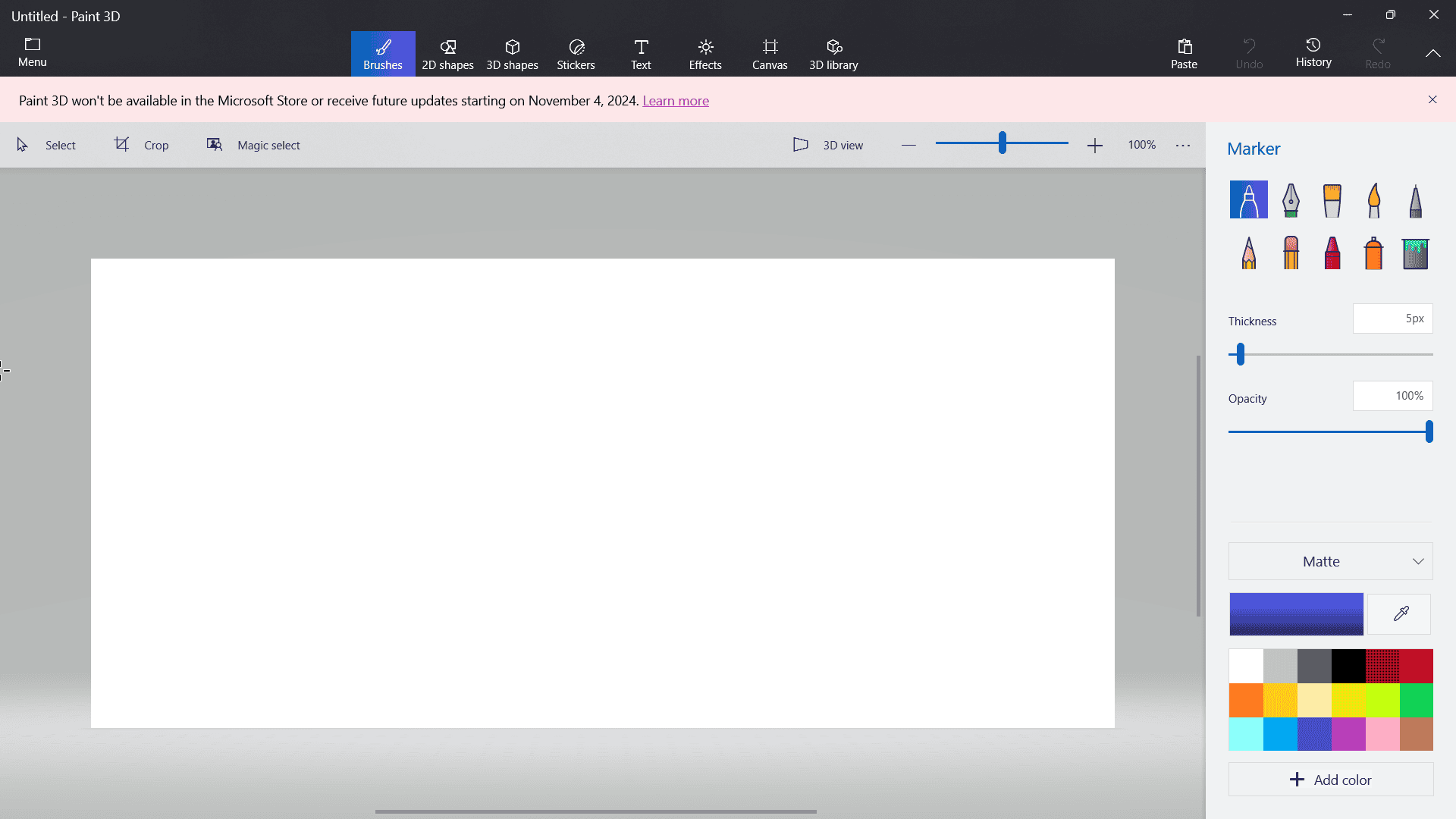 Here's your reminder that Paint 3D's end of life is coming today