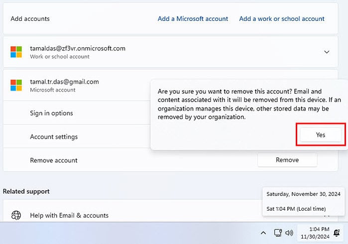 How To Remove Microsoft Account From Windows 11 Step-by-Step