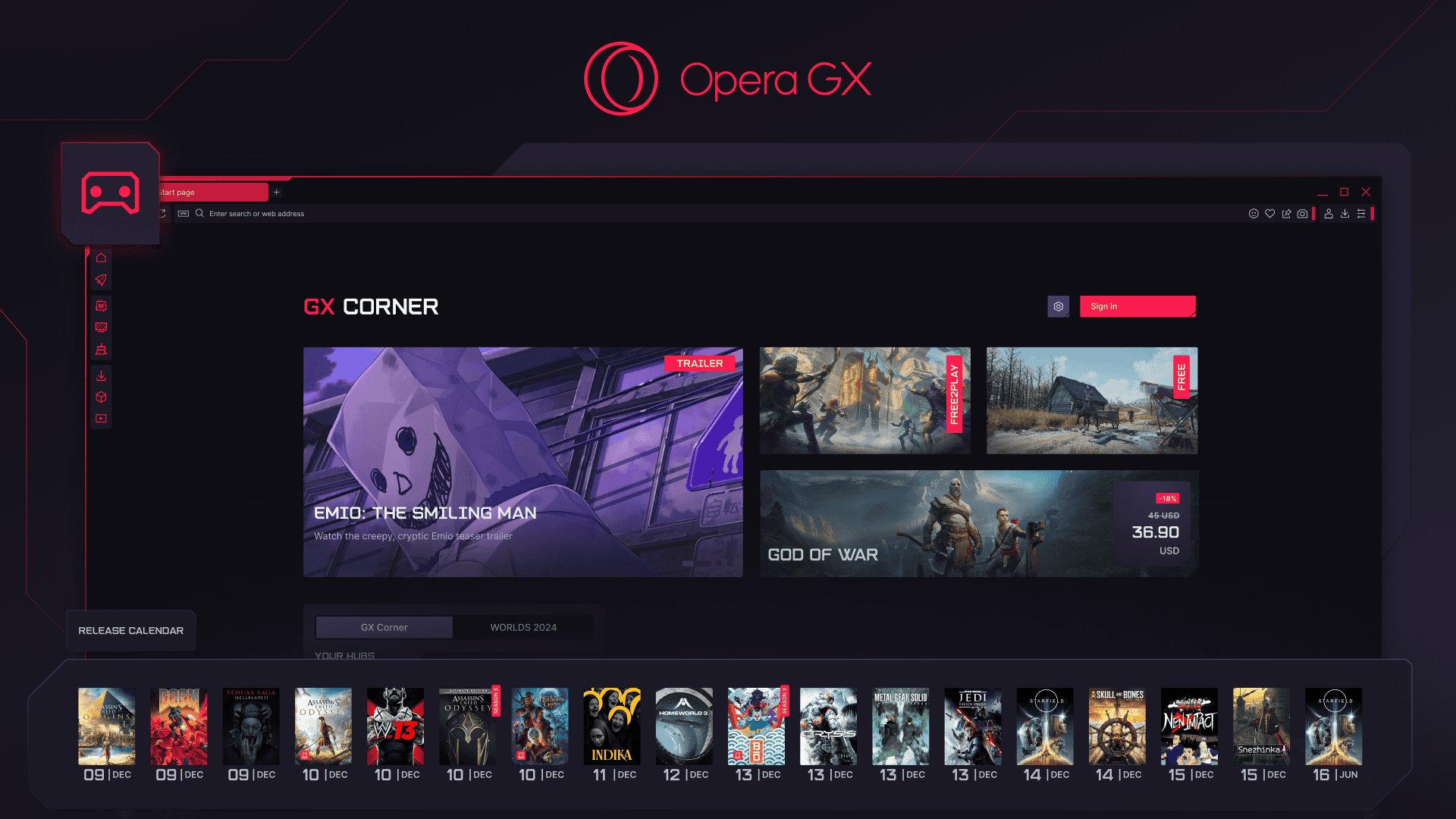 Opera GX gets rejuvenated with new Underwave design language