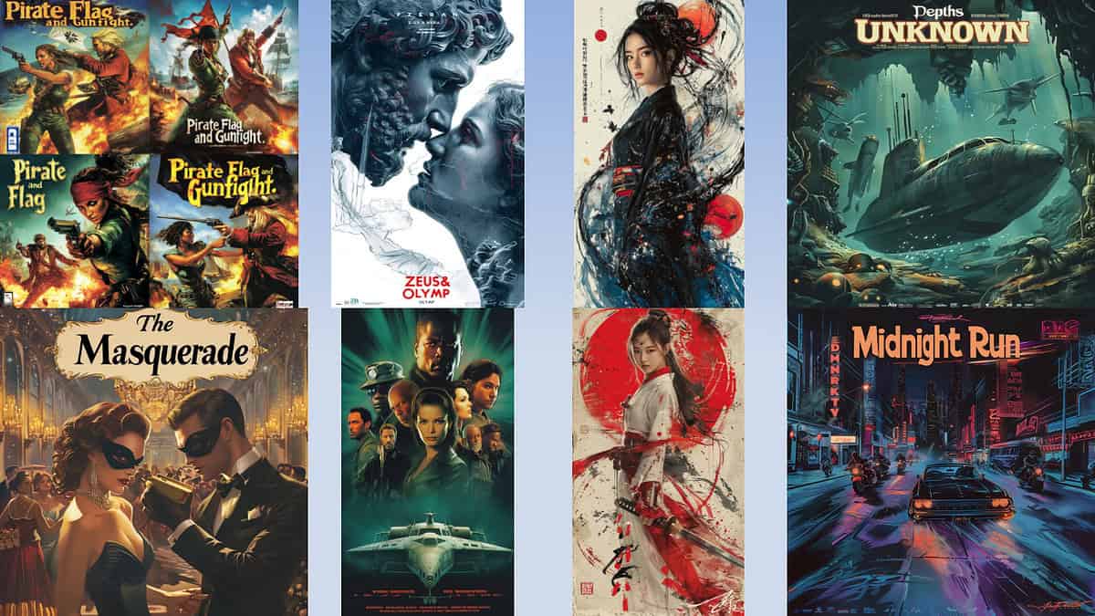 Midjourney Prompt for Movie Poster - 27 Ideas for a Unique Design