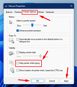 Mouse Cursor Disappeared in Windows 11 - 9 Step-by-Step Fixes