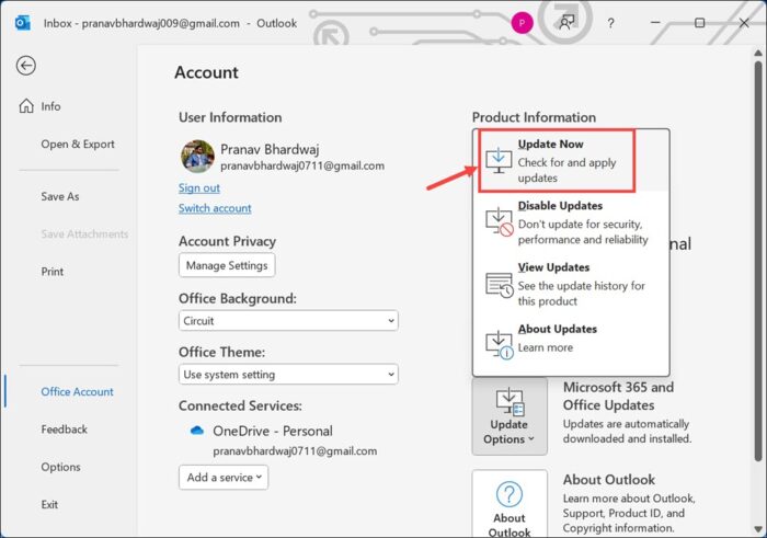 Outlook "Your Request Cannot Be Completed Right Now" Error Fix