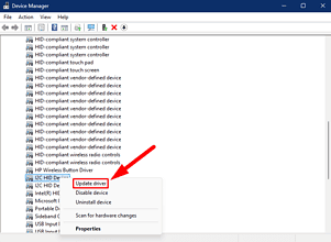 I2C HID Device Has a Driver Problem - 7 Ways To Fix It
