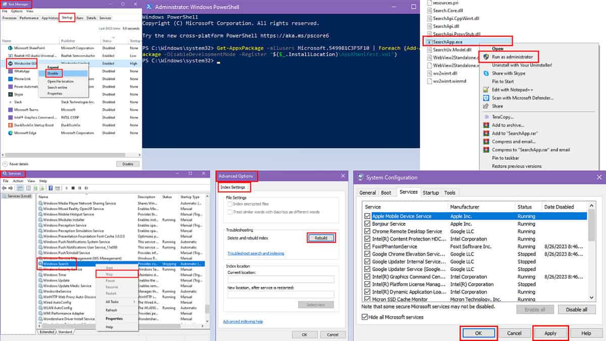 SearchApp.exe Suspended: 9 Best Fixes