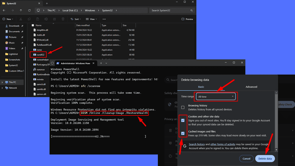 Rundll32.exe Application Error - How To Resolve It Easily