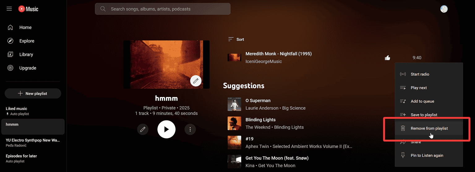 YouTube Music: How to Remove Song from Playlist (Quick Guide)