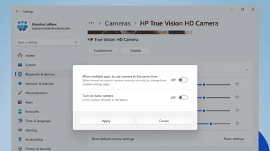 Microsoft quietly launches Windows 11's advanced camera options